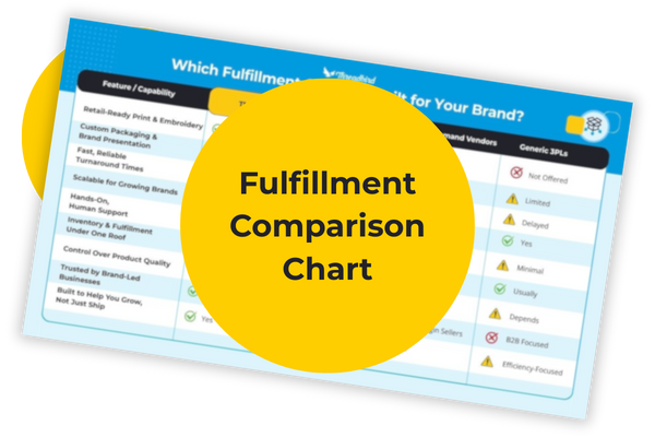 DD Fulfillment Comparison Chart